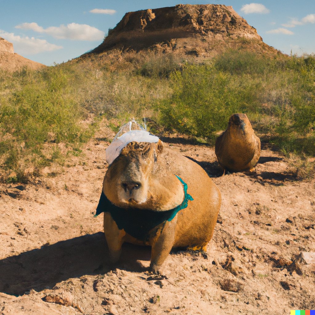 The Capybara Bride: A Wedding Dress for the Cuddliest Creature - Baby ...