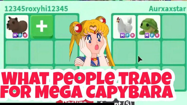 What is the worth of a Ride Capybara in Adopt Me? - Baby Capybara