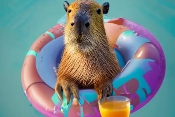 The Mating Habits of Capybaras - Baby Capybara